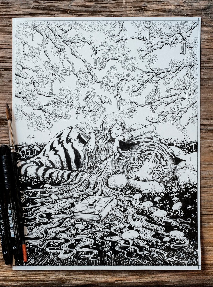 Original Ink Drawing - WSP NYE '23/24 | JAMES FLAMES - Prints, Posters ...