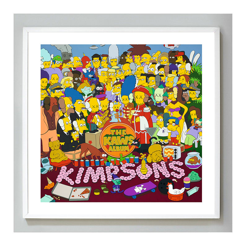 KAWS - The KAWS Album, Kimpsons, Fine Art Giclee Print, Poster | Sasha ...
