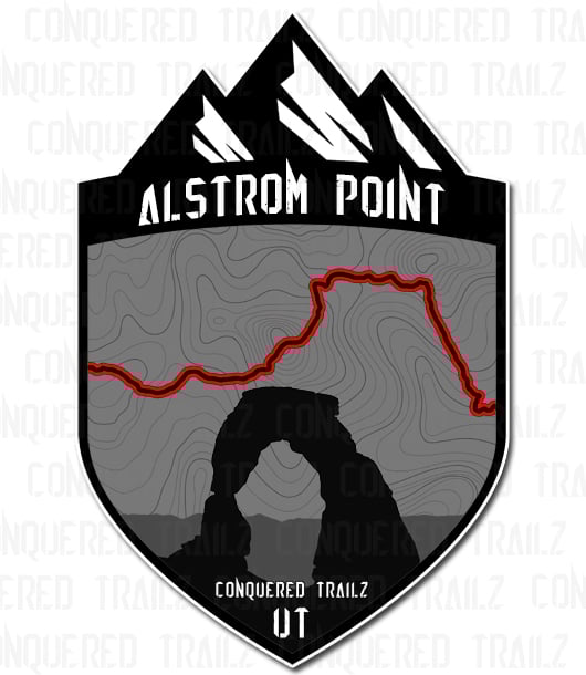 Alstrom Point Trail Badge / Conquered Trailz