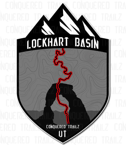 Lockhart Basin Trail Badge / Conquered Trailz