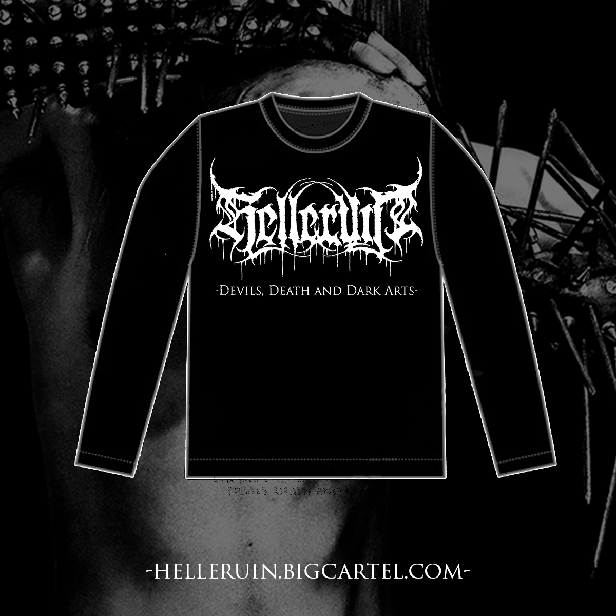 LONGSLEEVE - Devils, Death and Dark Arts | Helleruin
