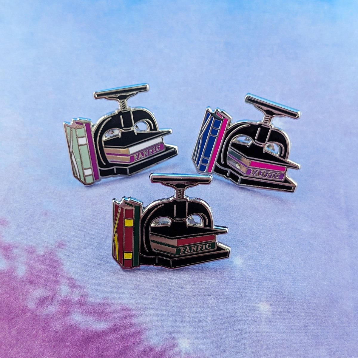 FanFic Bookbinder Pin | Starblight Bindery