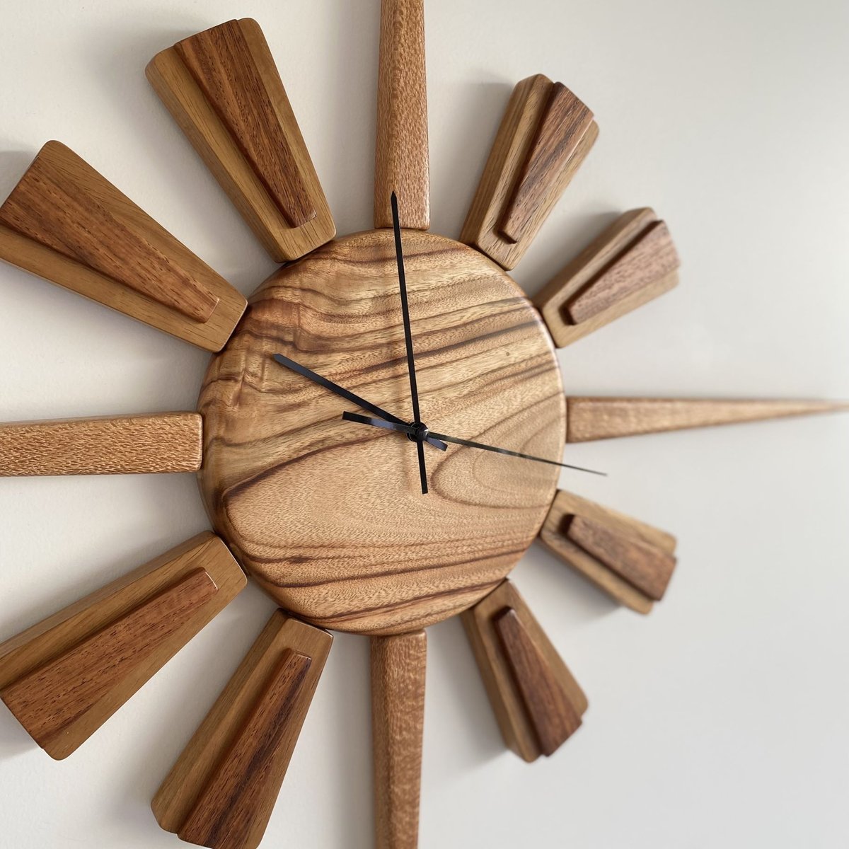 Petal Sunburst Clock | Victor & Wills
