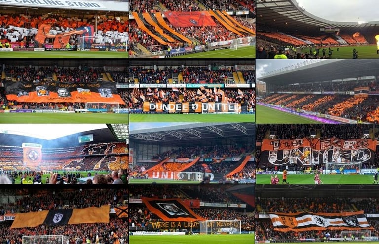Tifo Display Donation | Dundee Utd Display Team