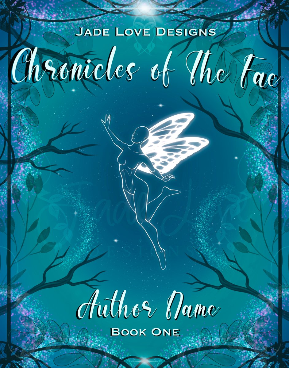 "Chronicles of the Fae" Pre-Made Cover Design (E-book) | Jade Love Designs