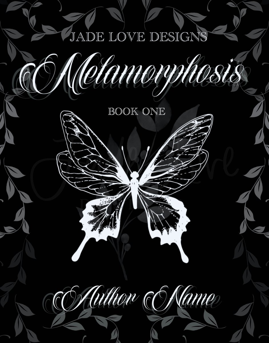 "Metamorphosis" Pre-Made Cover Design ( E-book) | Jade Love Designs