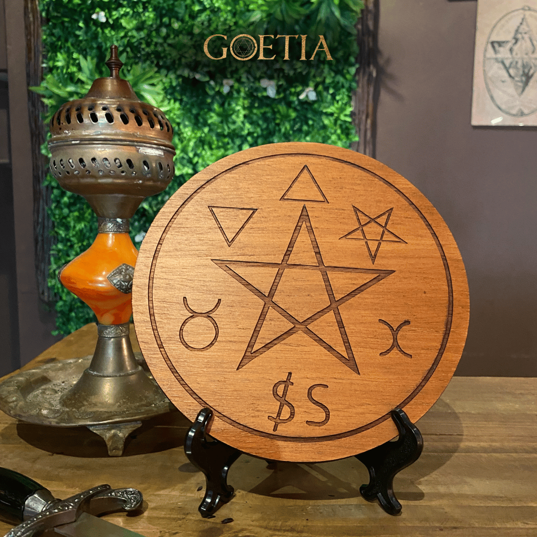 Pentáculo elemental Guerald Garner | Goetia Boutique esotérica y oculista