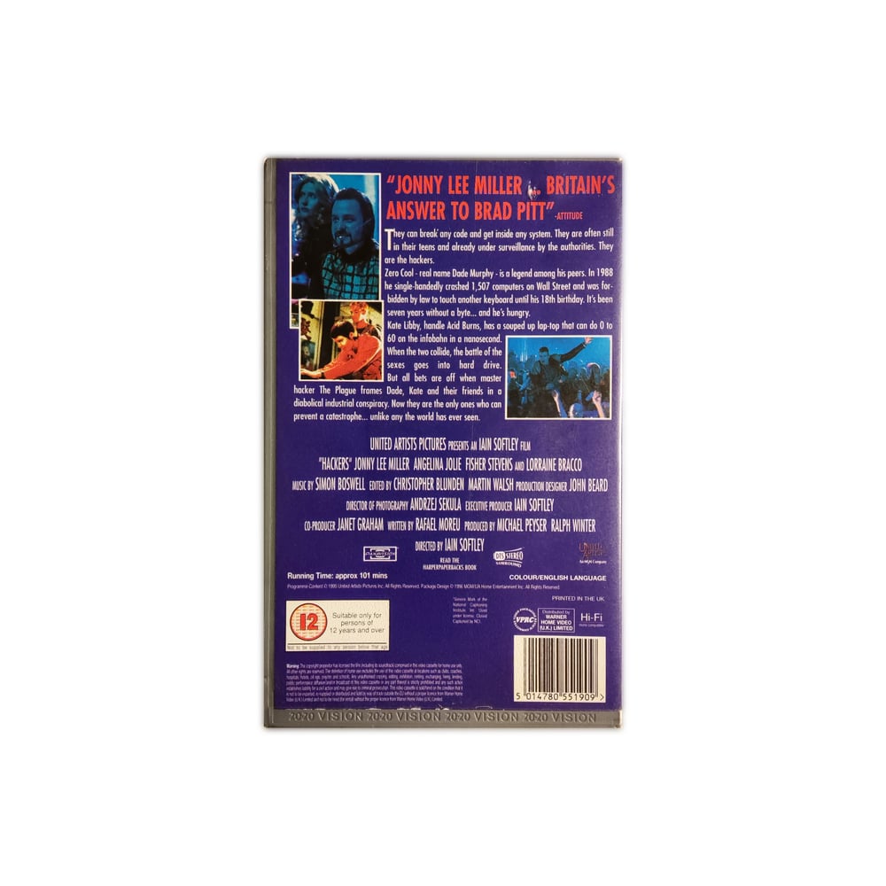 Hackers VHS | Wolf Tapes