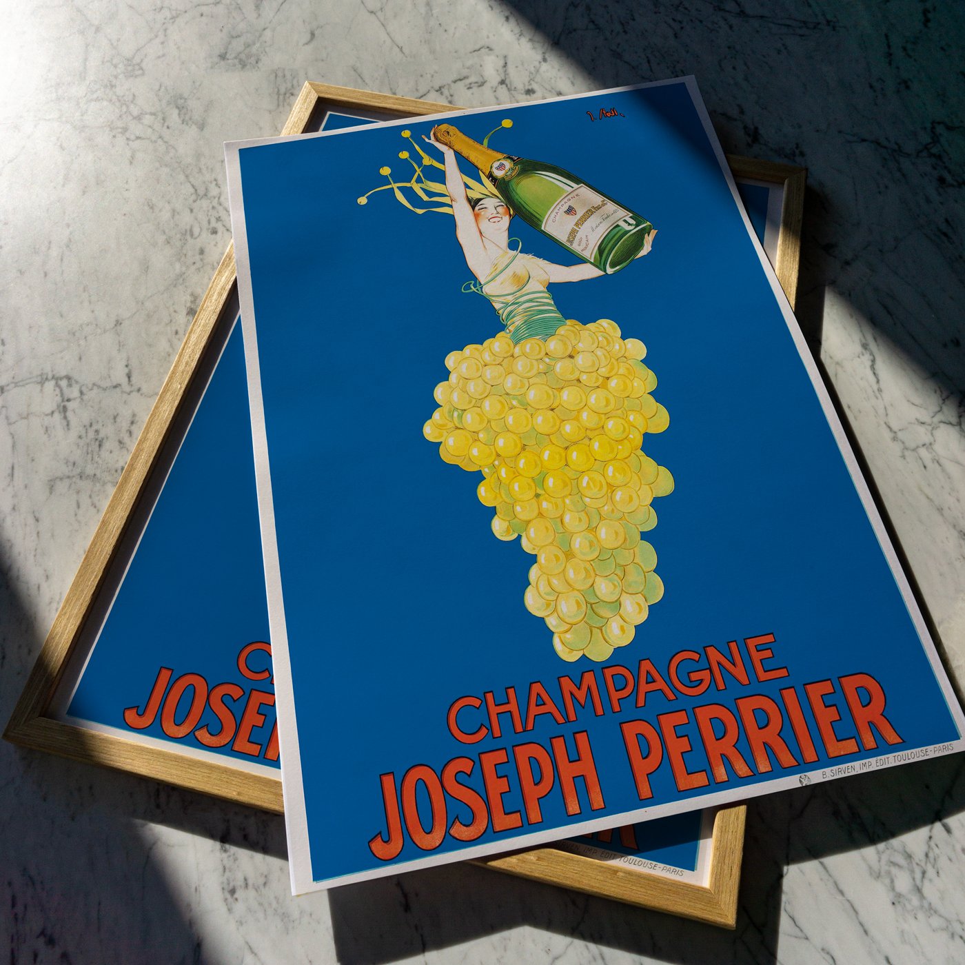 Champagne Joseph Perrier | Joseph Stall - 1926 | Drink Poster | Vintage Poster | Vintage Poster ...