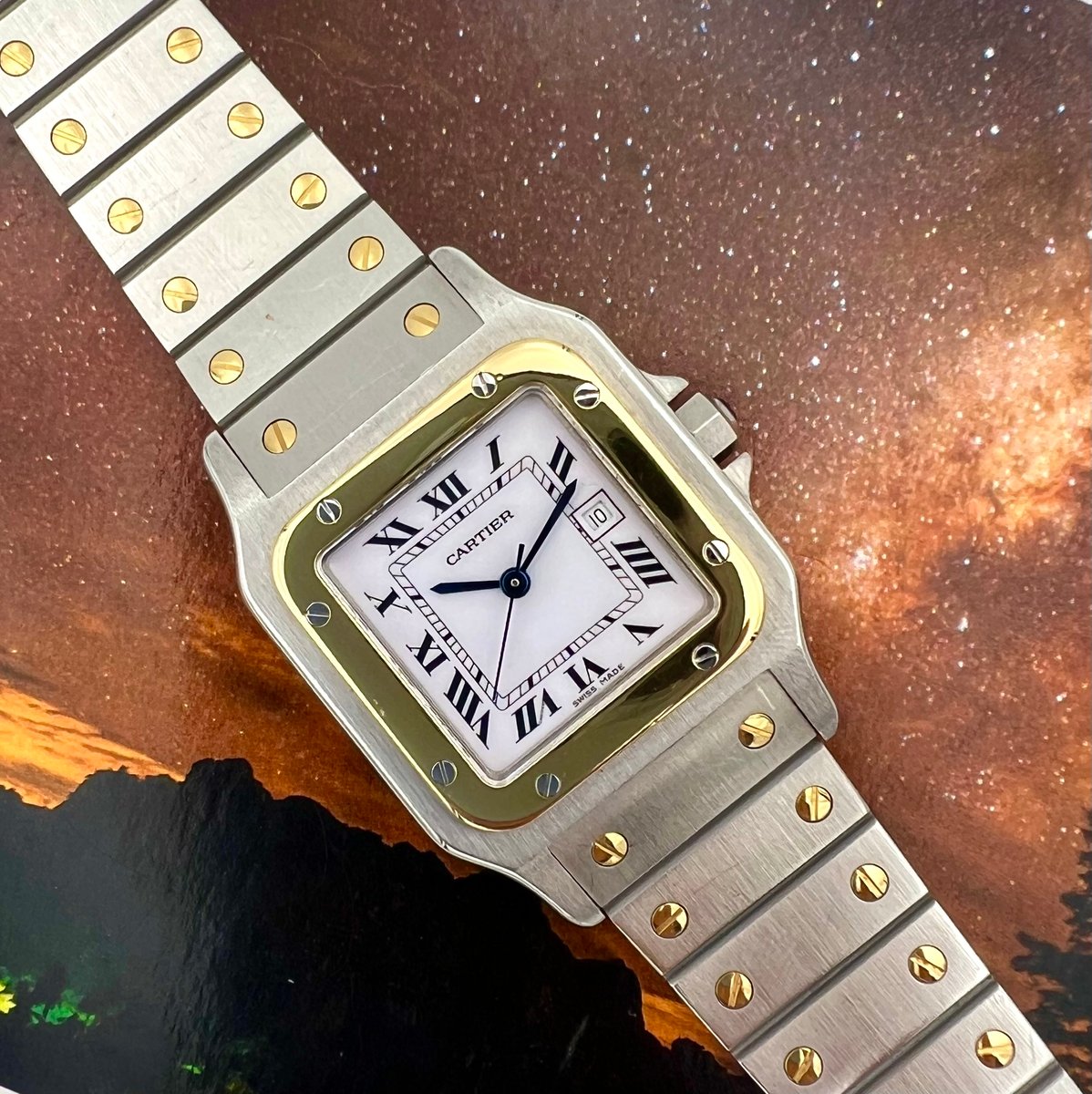 Cartier Santos (1980) | The Lazy Watch