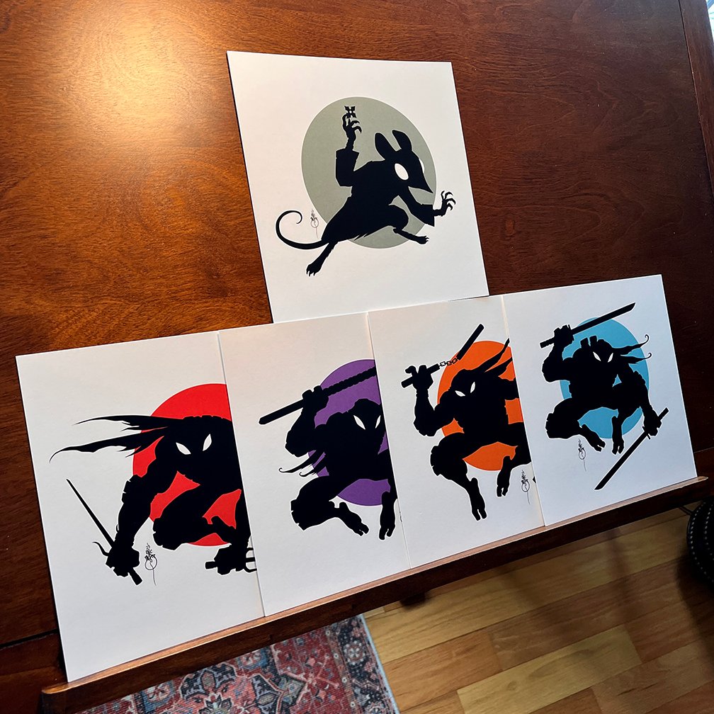 TMNT Print set | The Art of Eric Talbot