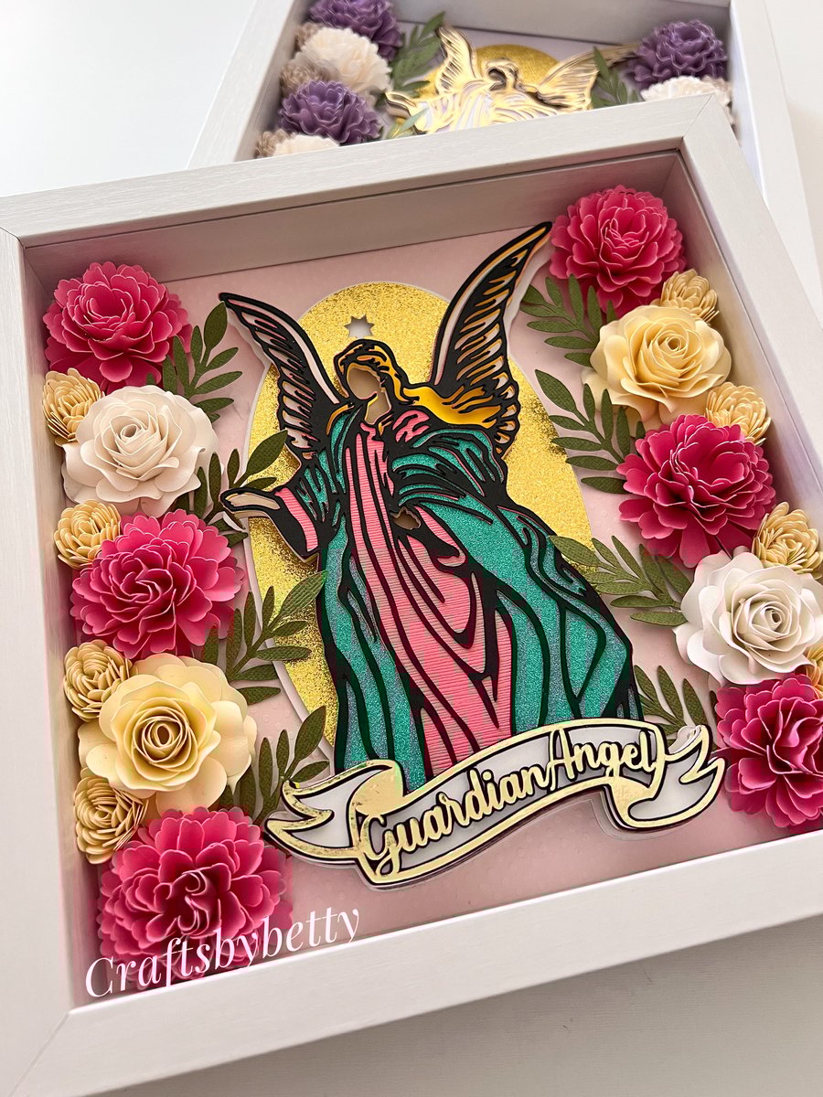 GUARDIAN ANGEL SVG / ARCHIVO DIGITAL | Crafts By Betty