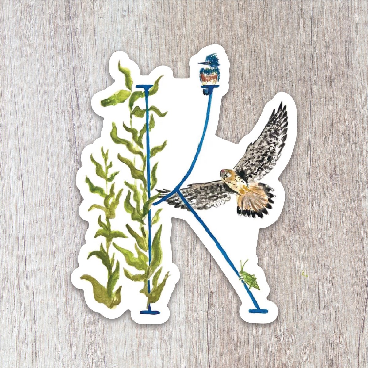 Letter K Sticker | Brush & Bark