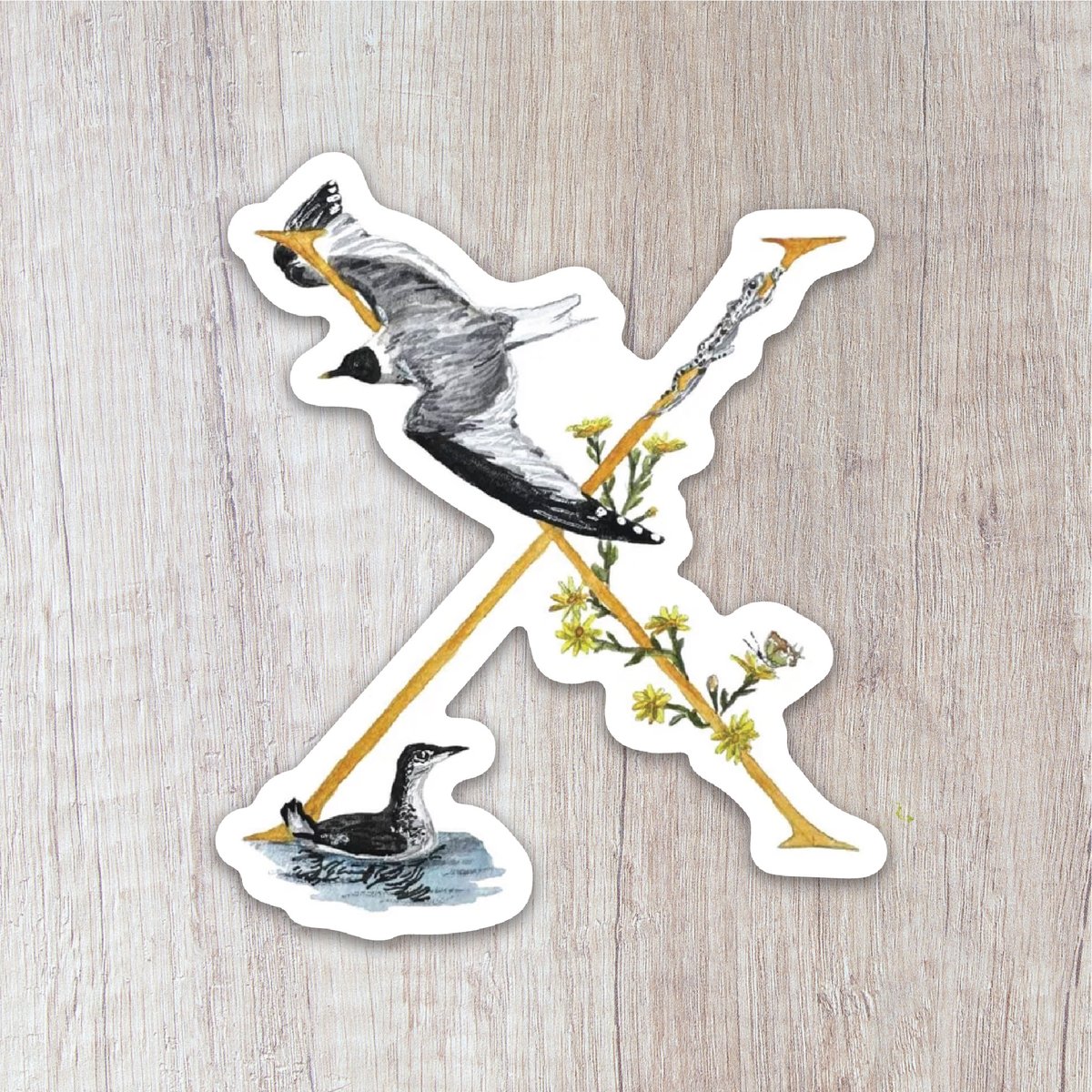 Letter X Sticker | Brush & Bark