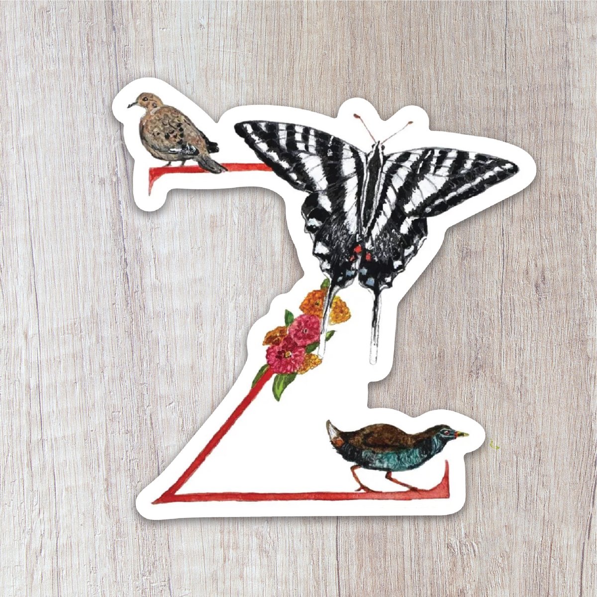 Letter Z Sticker | Brush & Bark