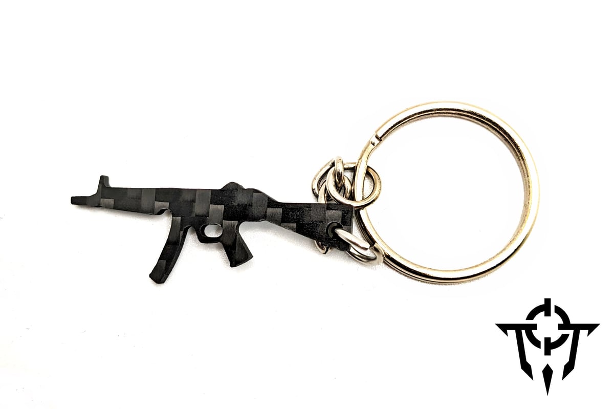 MP5 A4 Carbon Fiber Keychain | Titan Tactical Designs