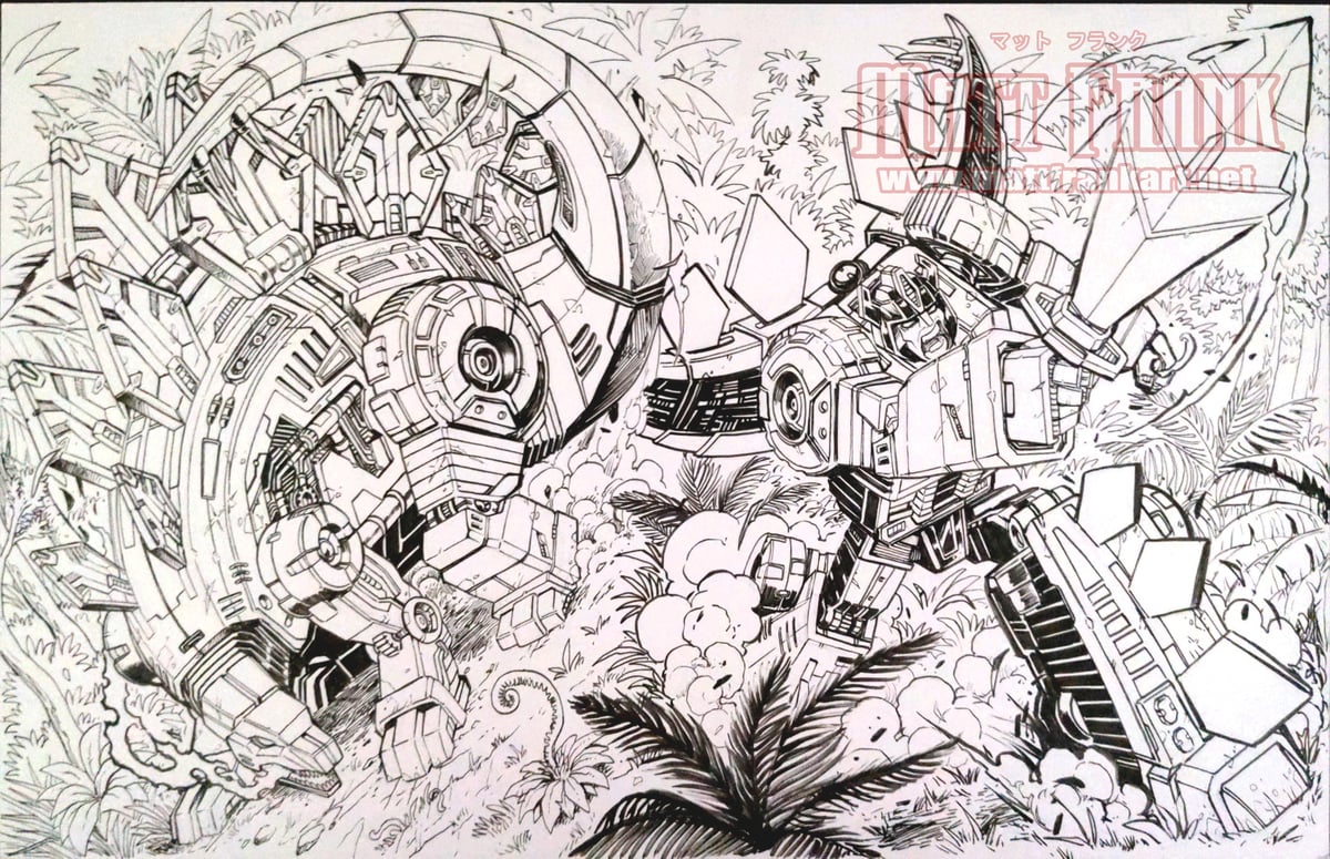 Transformers: Snarl | Matt Frank Art