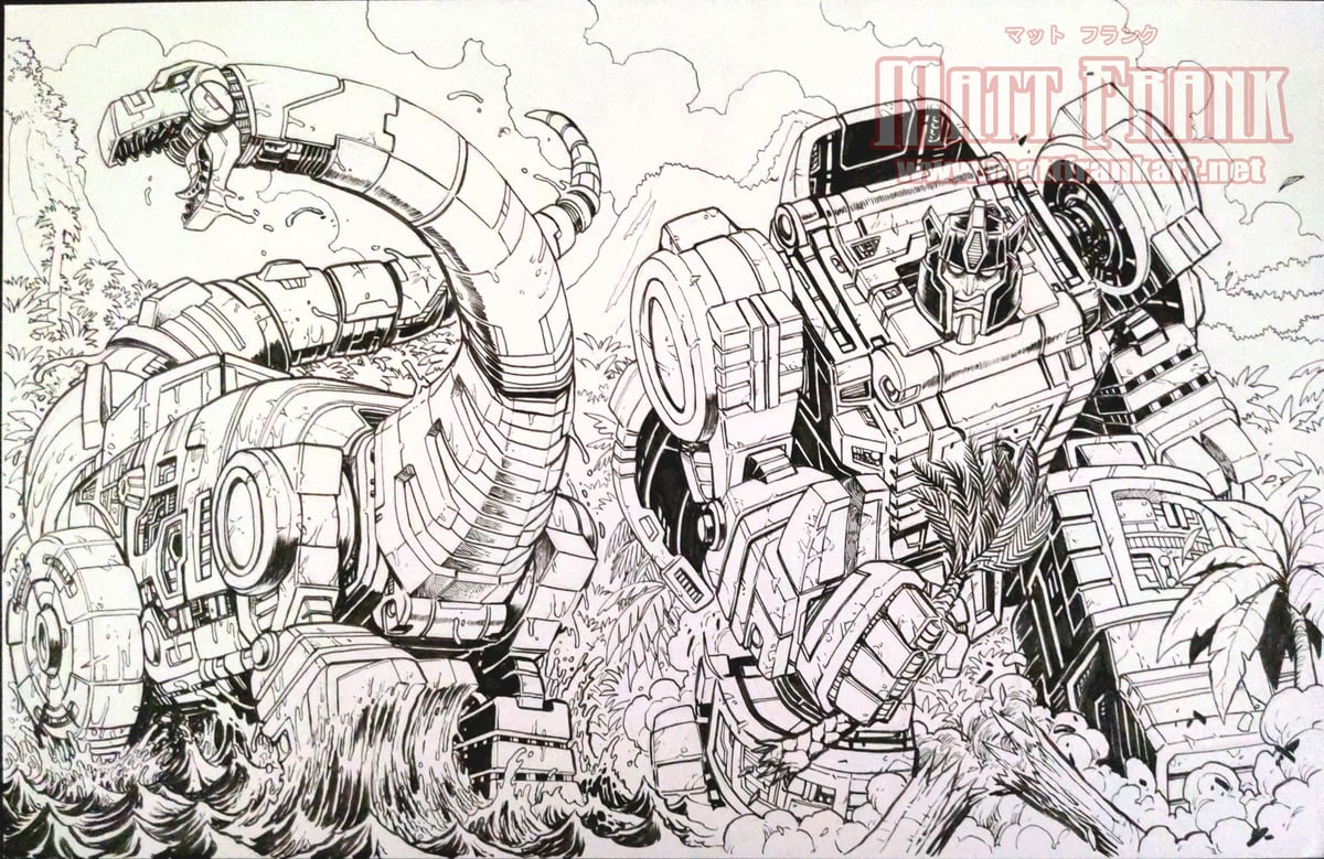 Transformers: Sludge | Matt Frank Art