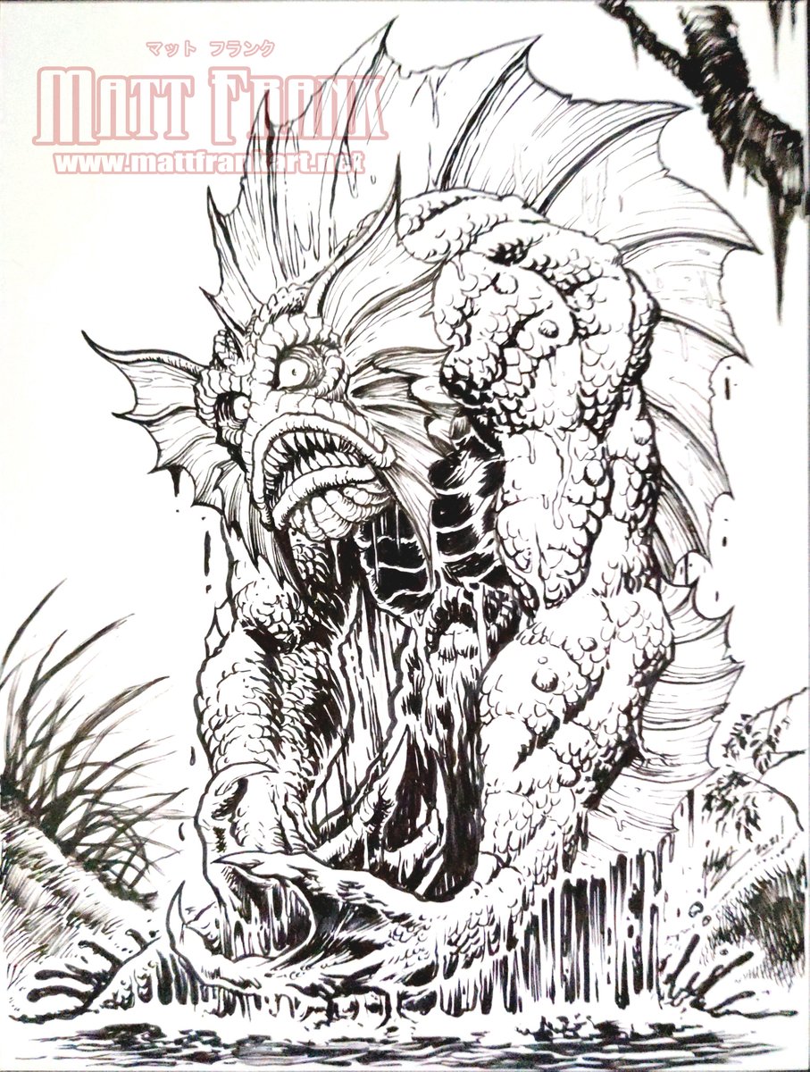 Marvel: Manphibian | Matt Frank Art