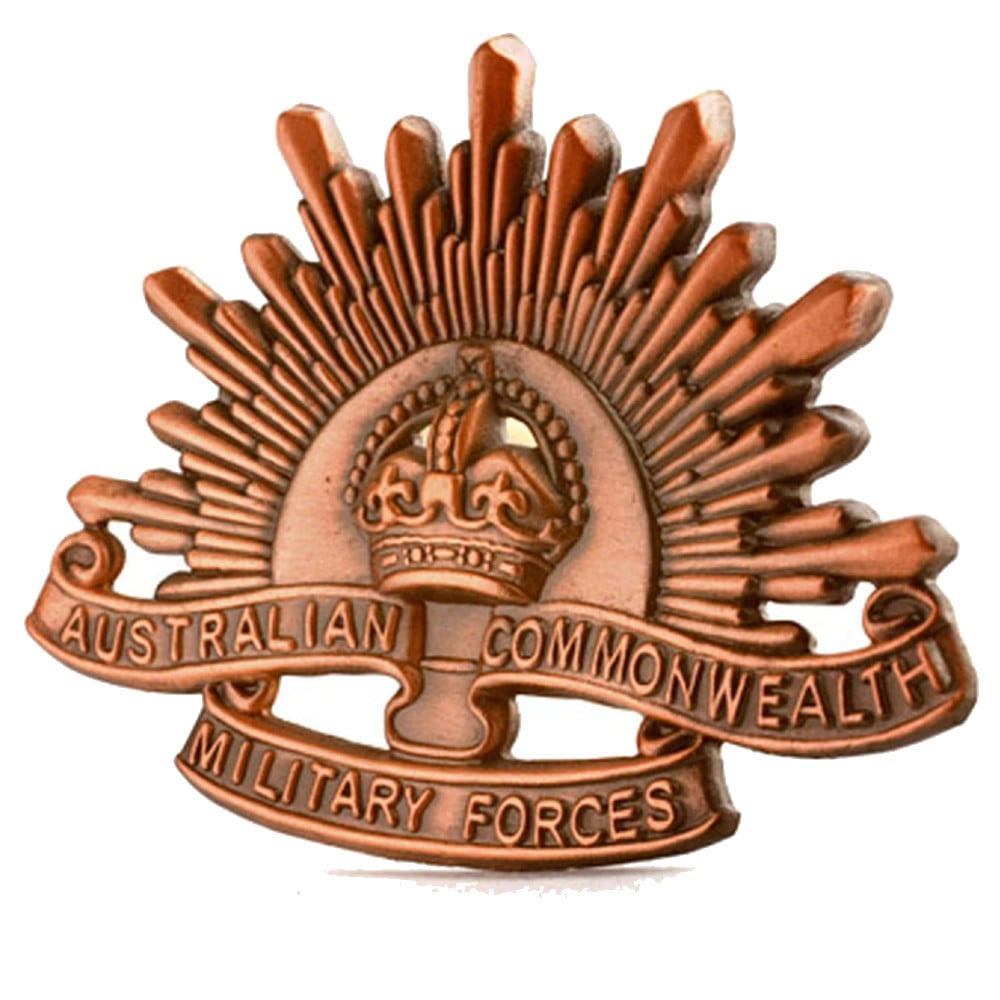 Badge | 1904-1949 Rising Sun | 3rd Edition | Anzac Memorial Shop