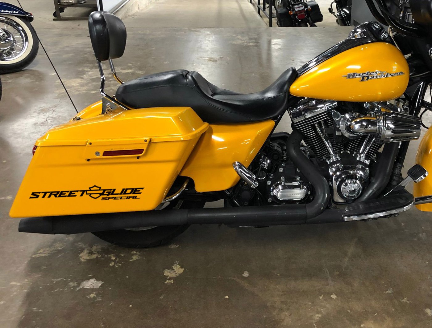 Street Glide Special "Demon" Saddlebag Decal | Gladiator Graphics