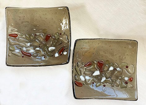 Okey Dokey, Smokey! | Audrey Celmo - Kiln-formed Glass