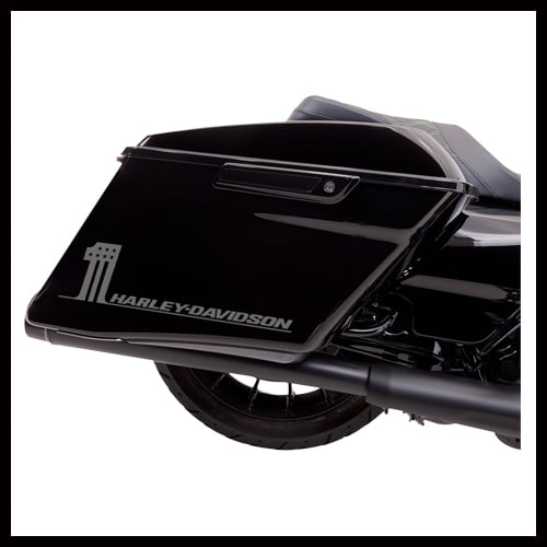 HD #1 Saddlebag Decal | Gladiator Graphics