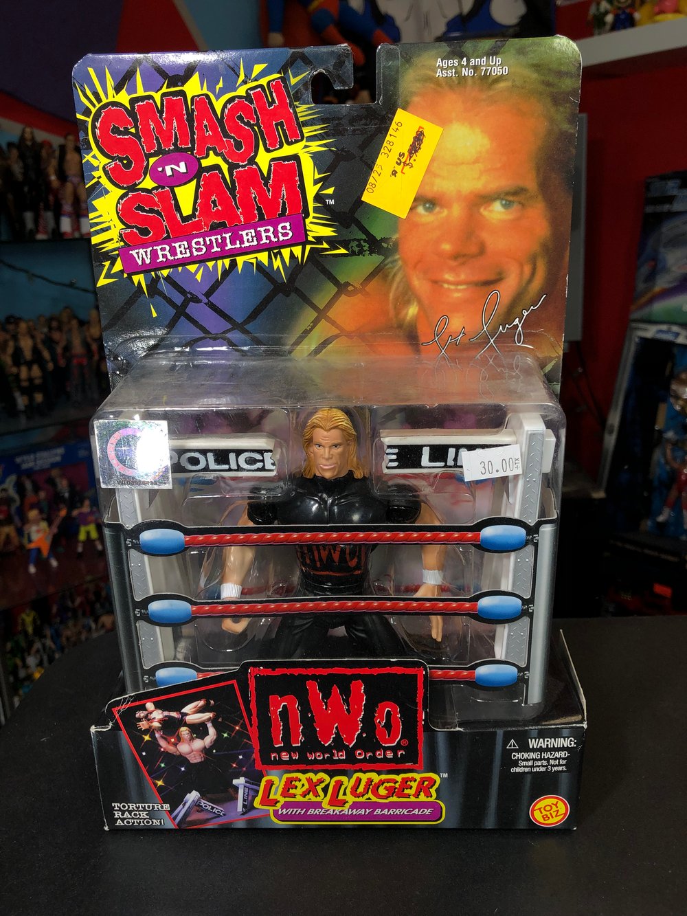 LEX LUGER V2 Smash N Slam WCW Toy Biz 1999 Figure | Figure Collections LEX LUGER V2 Smash N Slam WCW Toy Biz 1999 Figure | Figure Collections
