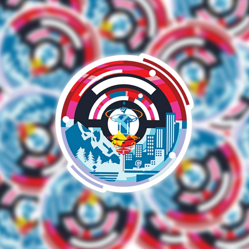 #07 Pokemon Go Sticker 2-pack | Onyx Comyx