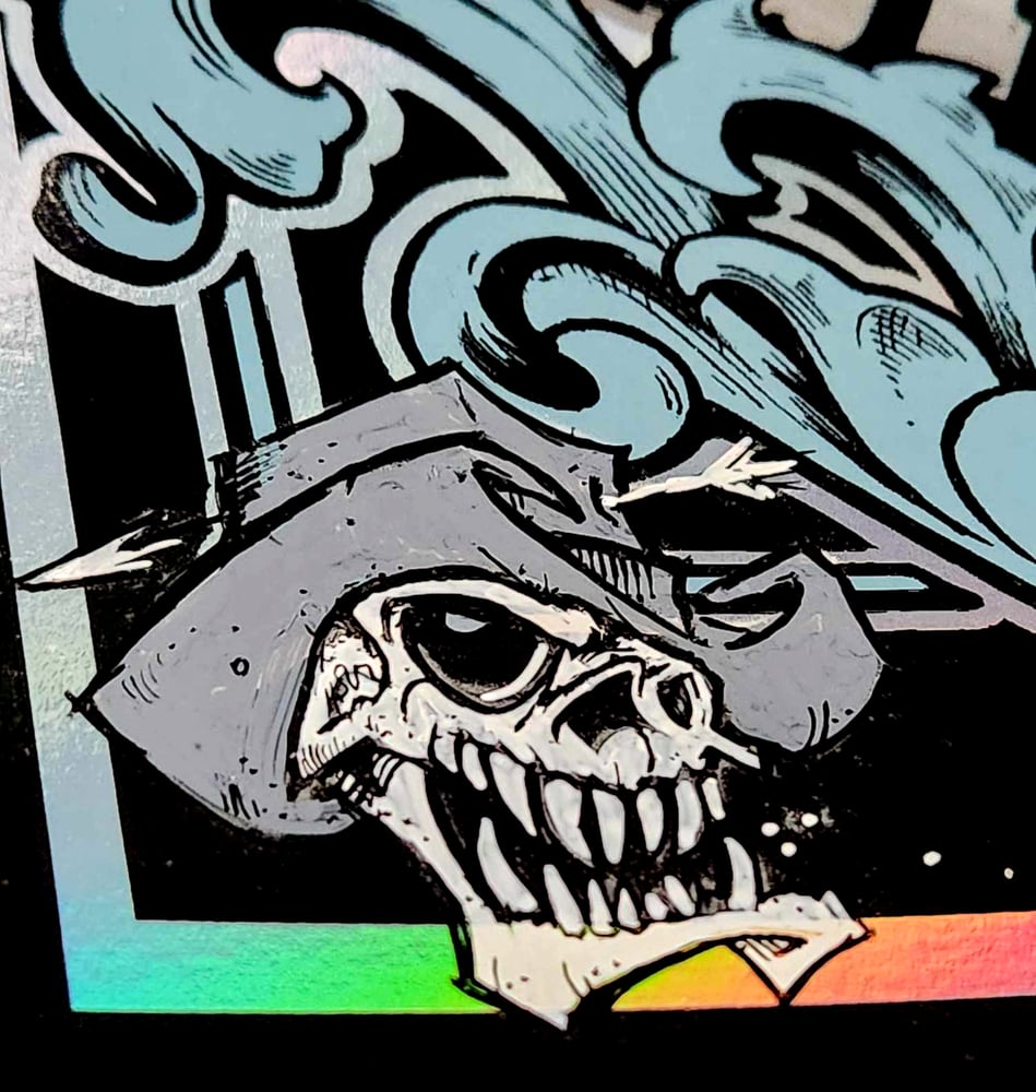 SQUINDO — 5 YEAR ANNIVERSARY NASHVILLE FOIL POSTER