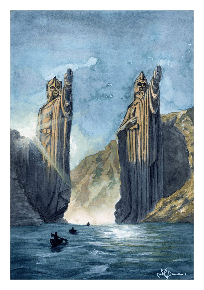 Print The Argonath | Bellum Artix