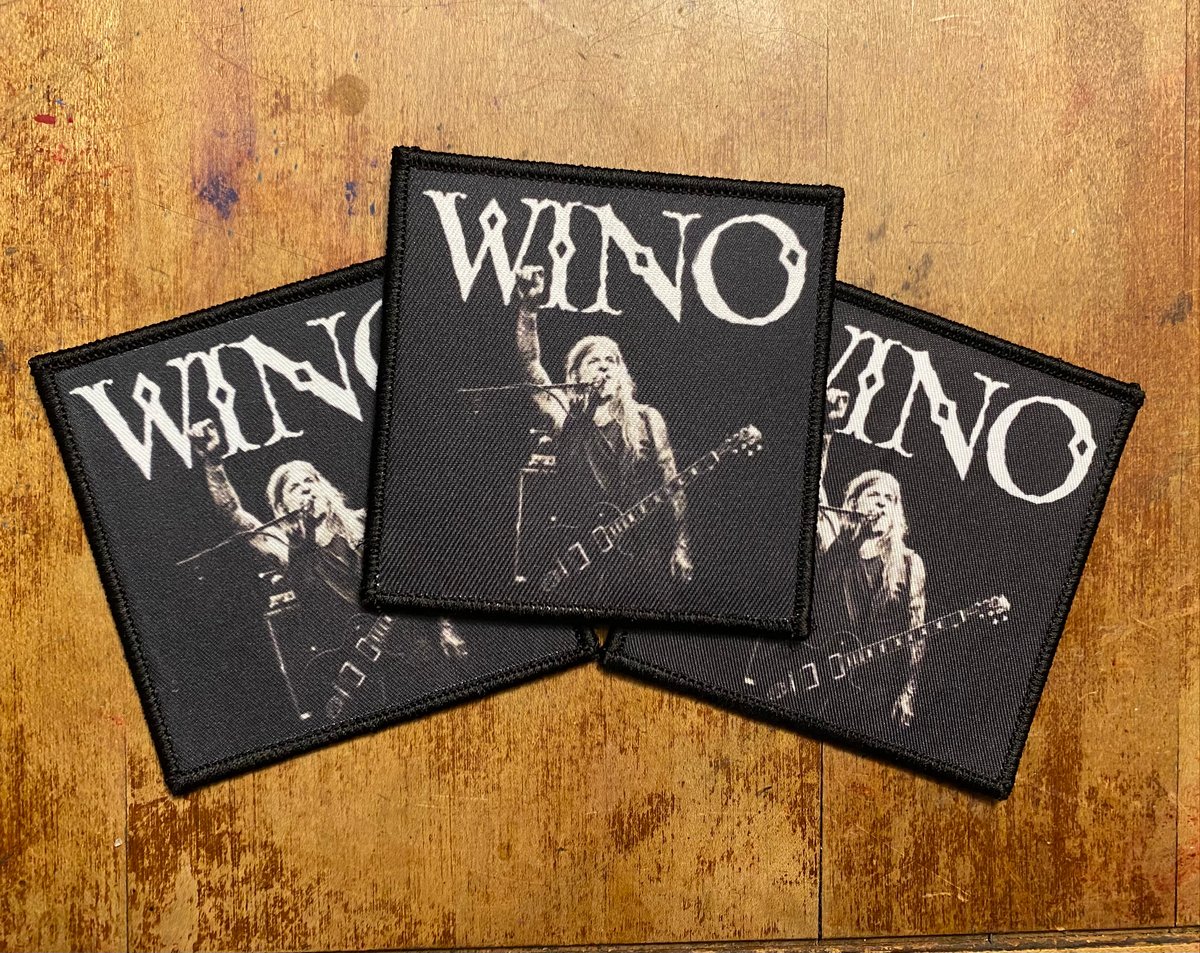 WINO PATCH (logo + image) | NEW TERMS + WINO ART