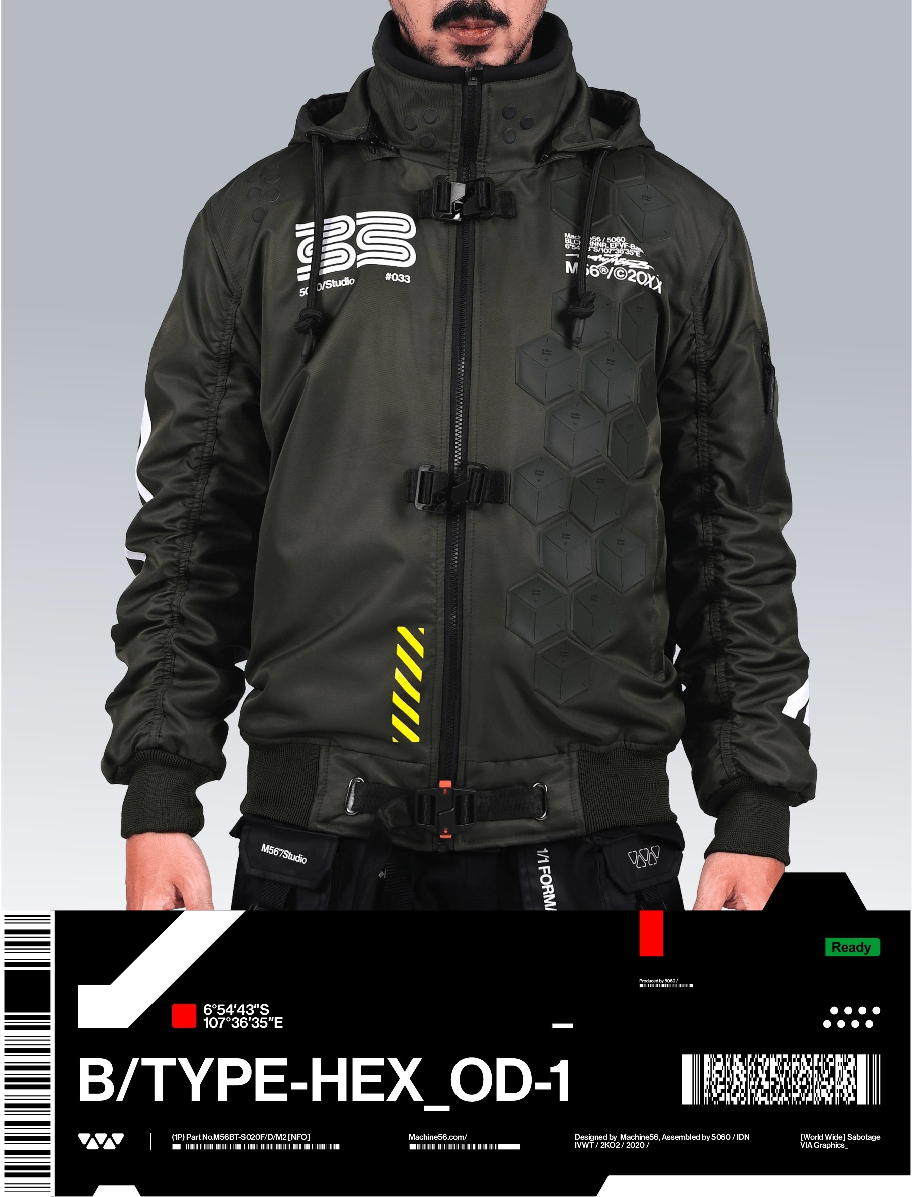 B/TYPE-HEX_OD-1 | 5060™ by Machine56