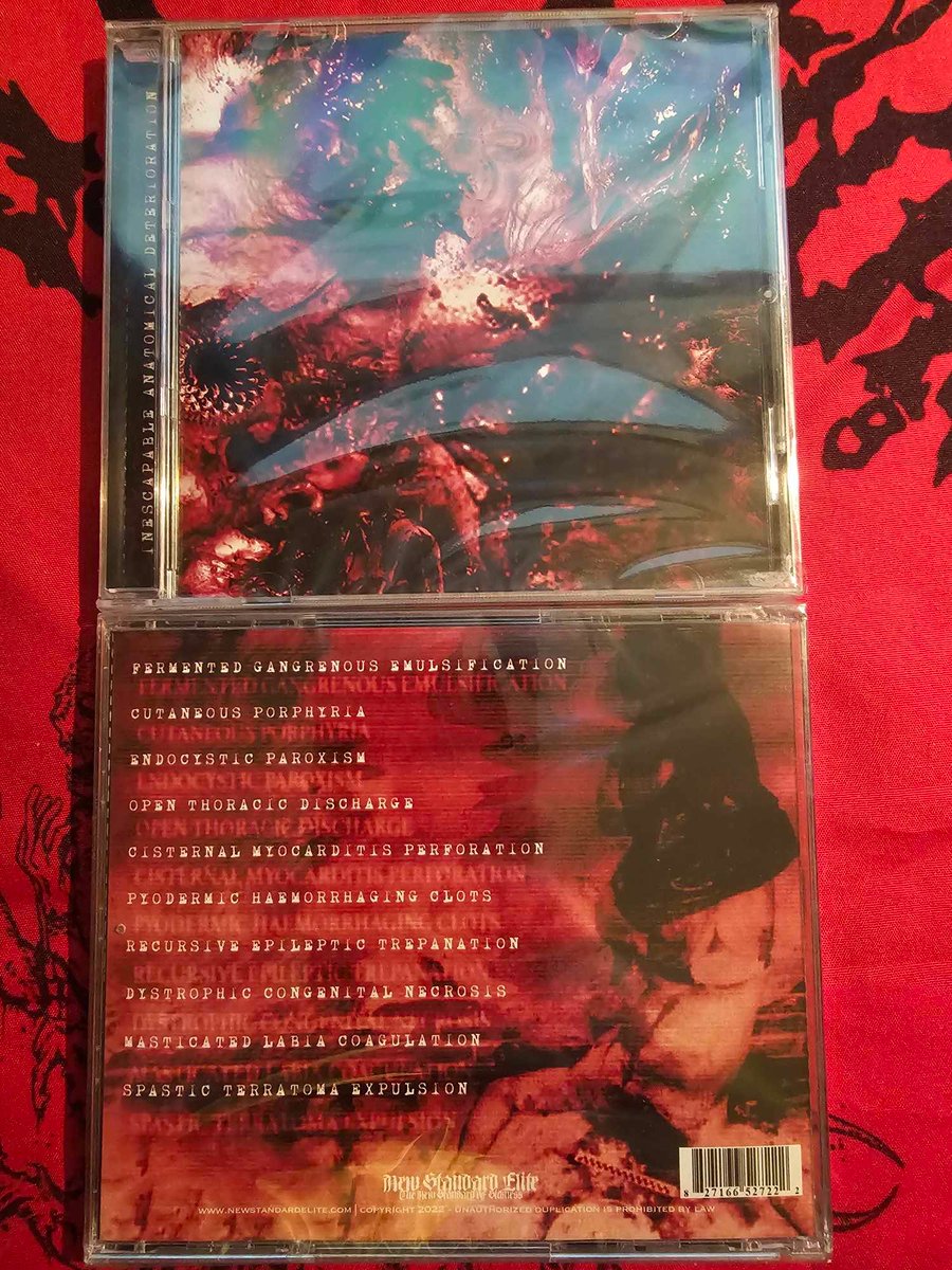 Ossuary Industries — EXCRESCENCE "INESCAPABLE ANATOMICAL DETERIORATION" CD