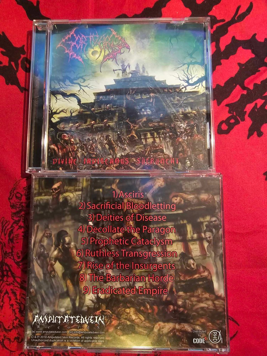 Ossuary Industries — Gortuary - Divine Indigenous Sacrament - CD