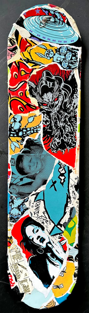 Skate deck fine art collage | Billy Perkins