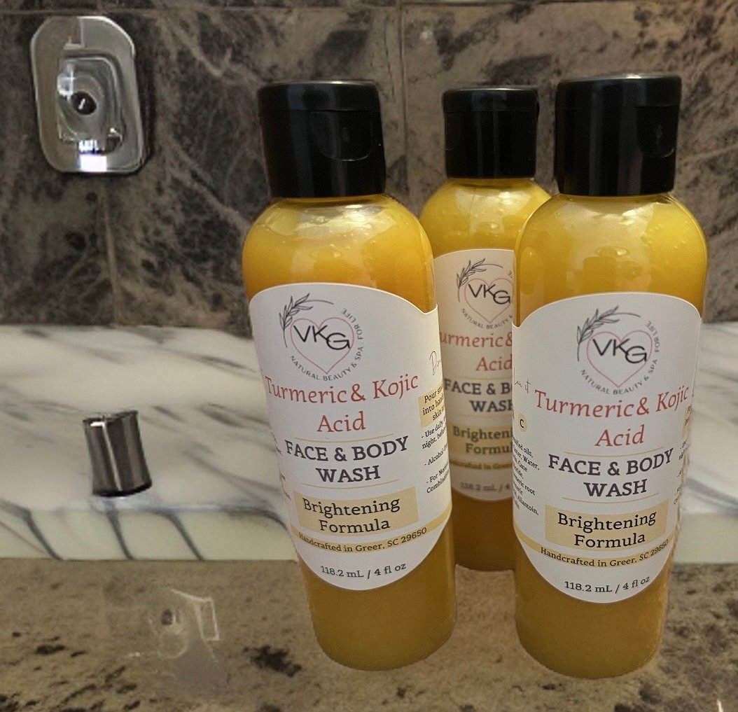 Turmeric and Kojic acid Body Wash | VKGsoap