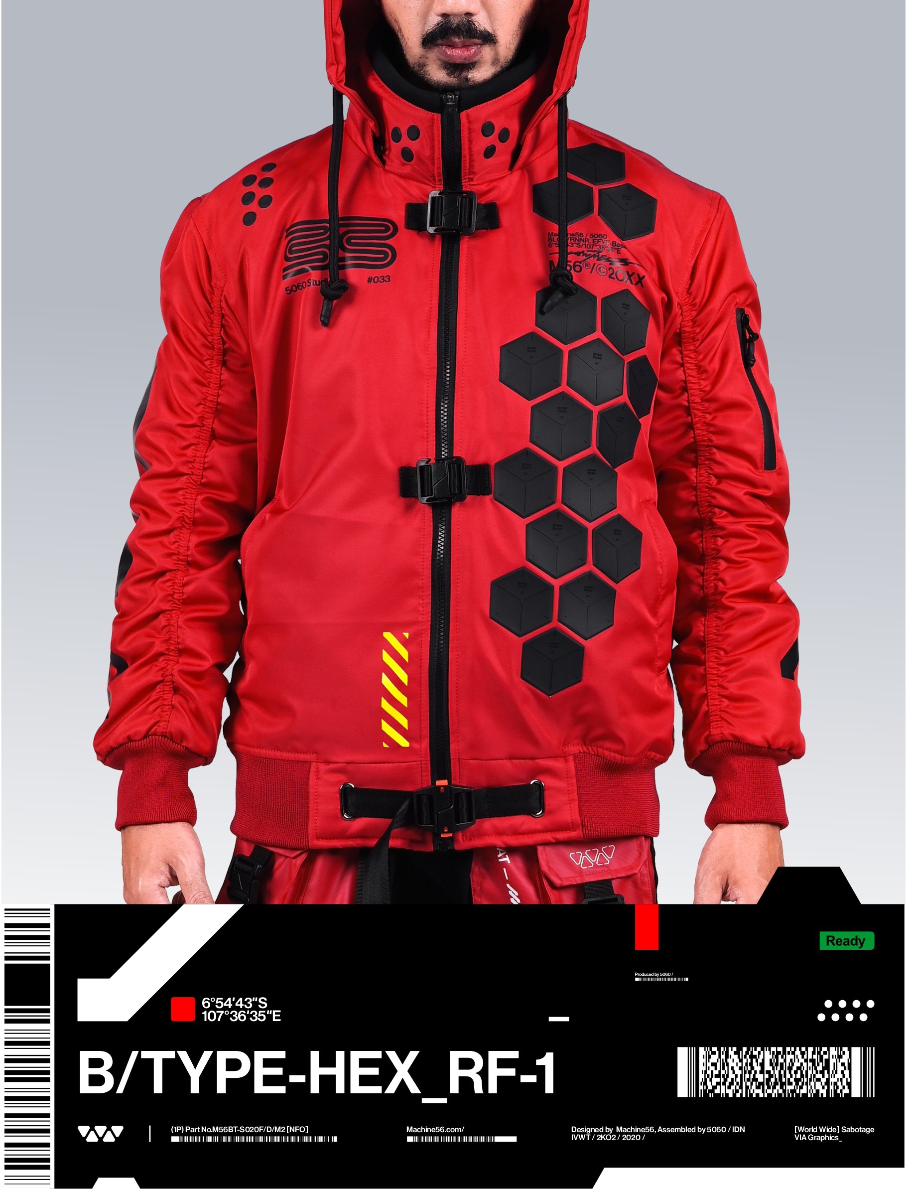 B/TYPE-HEX_RF-1 | 5060™ by Machine56