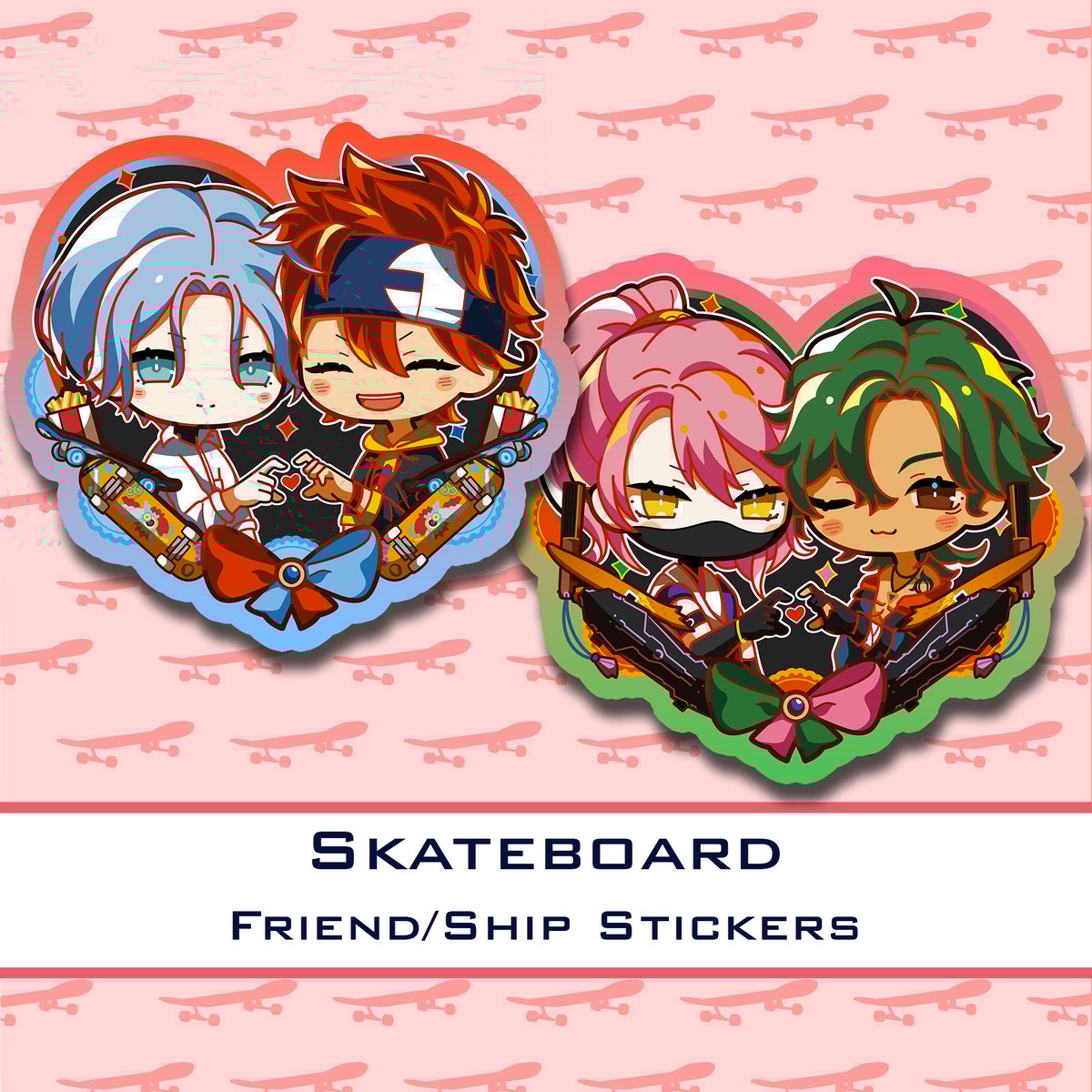 🔹Sk8 the Infinity🔹 Friend/Ships Stickers | Kaichu Land