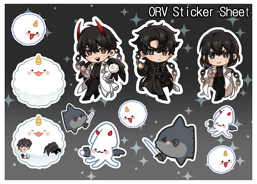 ORV Sticker Sheet | mirshroom