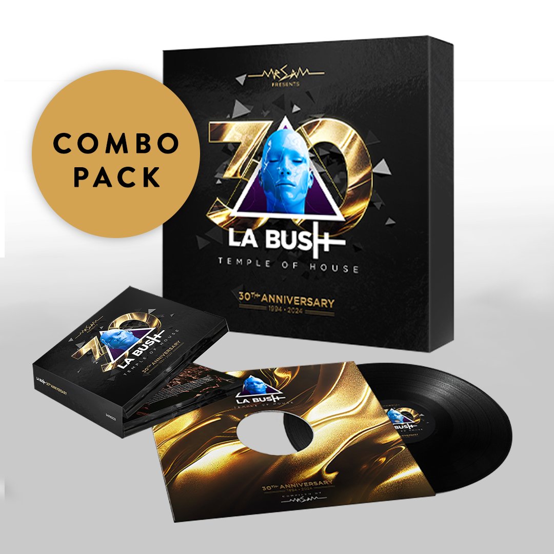 La Bush 30 Years - Combo Pack (10x12" + 4CD) | Serious Beats