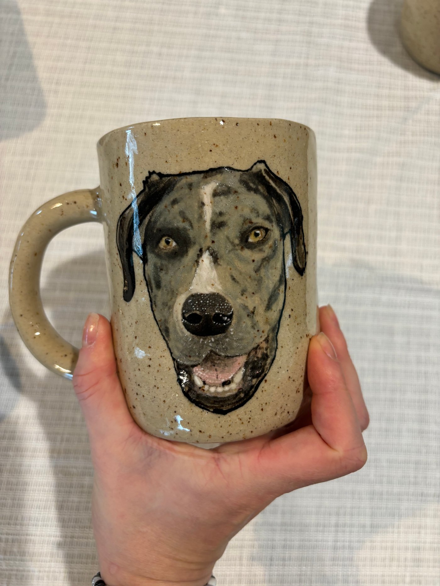 custom pet portait mugs | riot ceramics