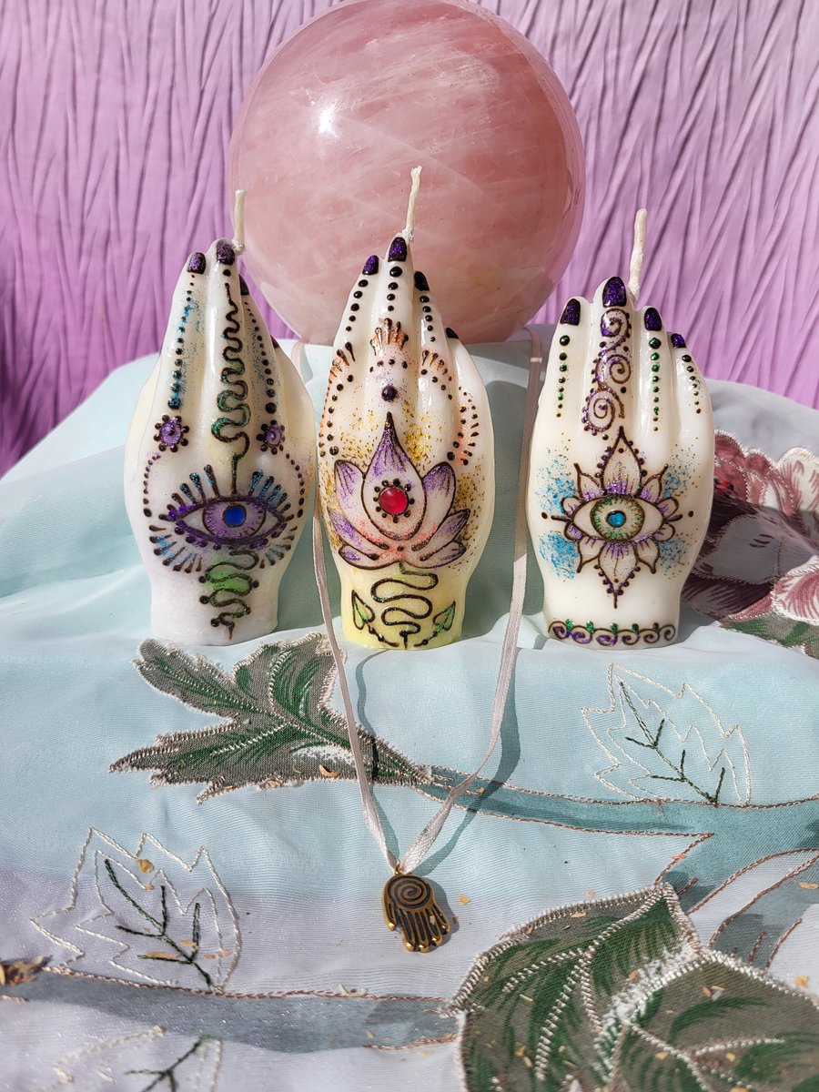 *Candle Magic* Henna Candles | The Art of Alexis Palmaffy