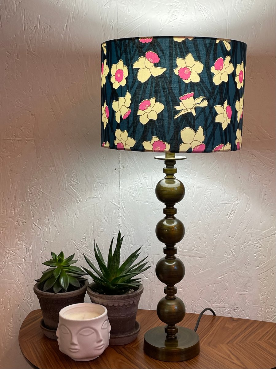 Daffodils Galaxy Metallic Shade 30cm | Lola's Lampshades