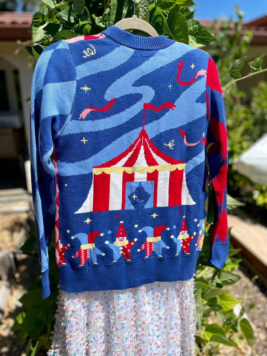 Circus Clown Cardigan (Clowndigan) | [ mapurl ]