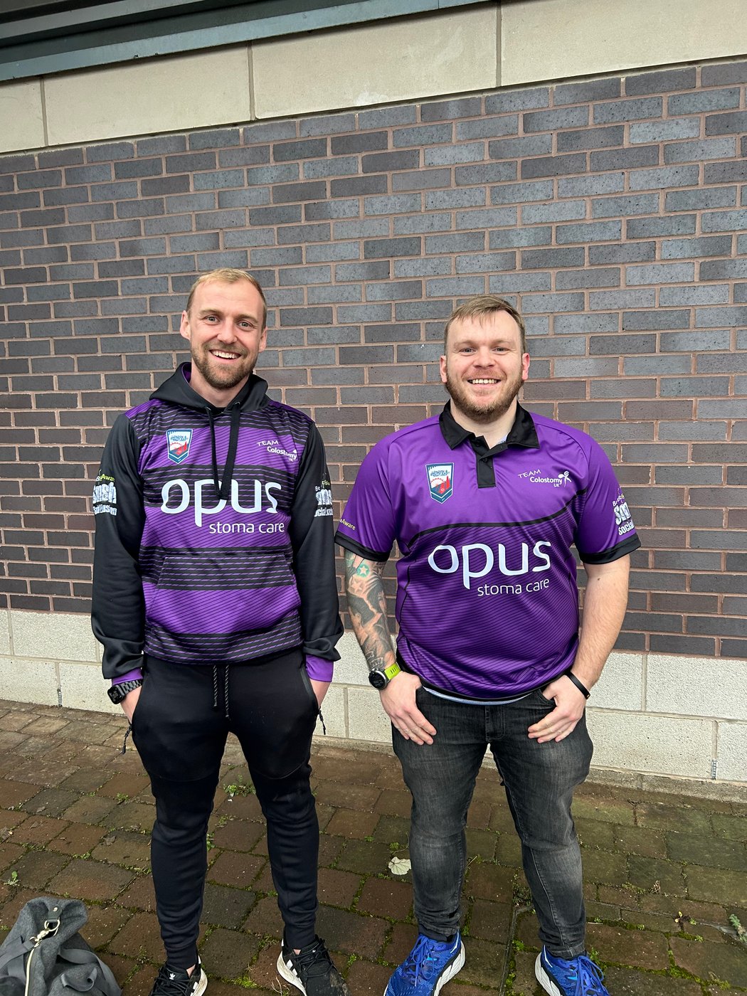 Team Colostomy UK 2024 Rugby League polo shirt | Colostomy UK