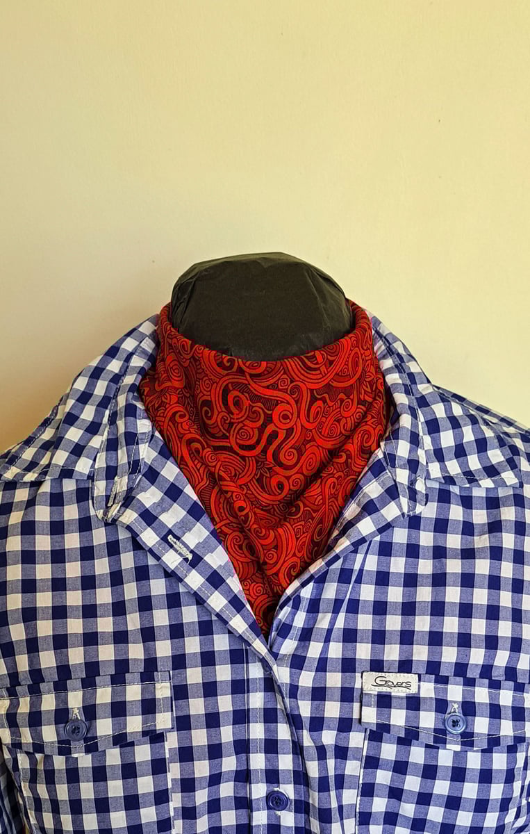 Red Swirls in Ashleigh Desgin | Rodeo Rage Designs