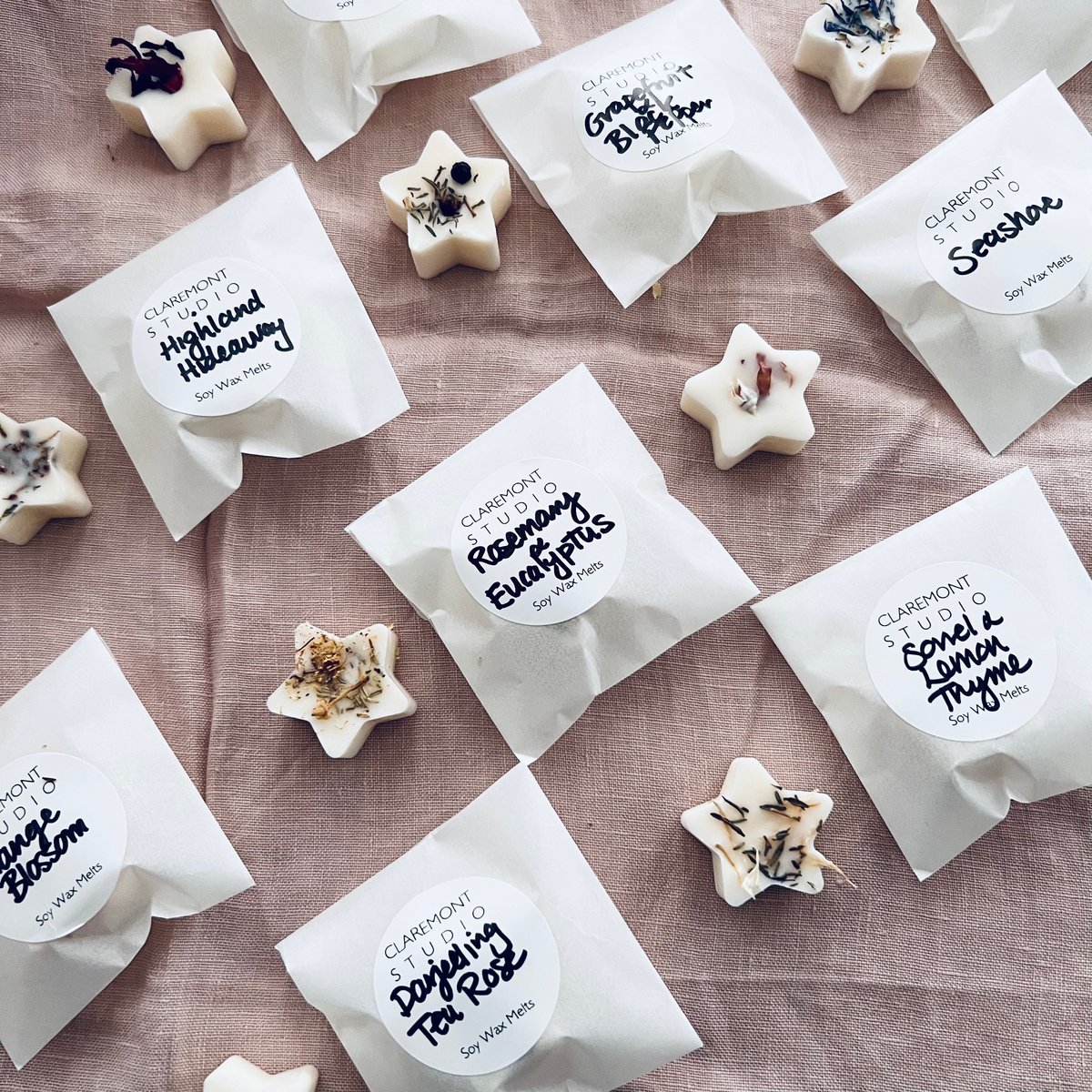 Claremont Studio — Small Star Wax Melt Samples