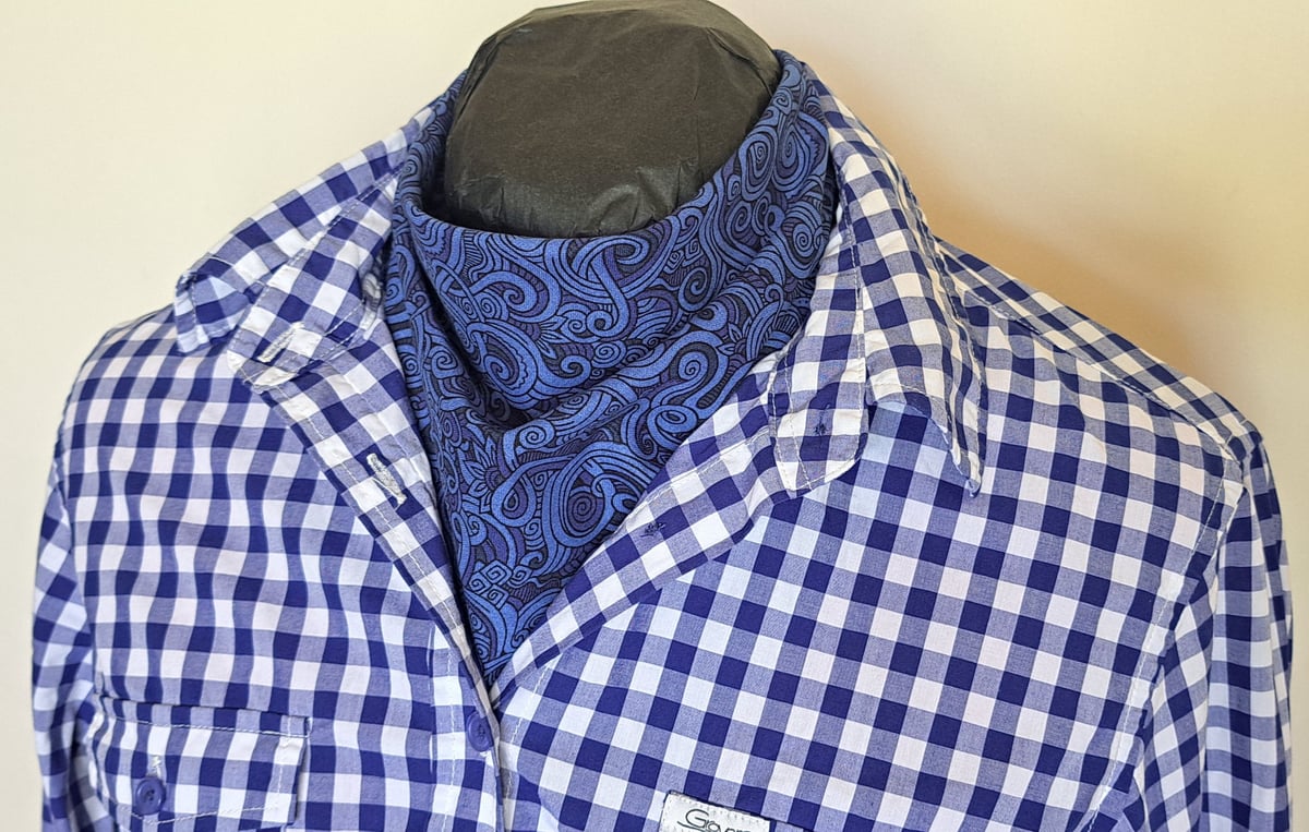 Blue Swirls in Ashleigh Design | Rodeo Rage Designs