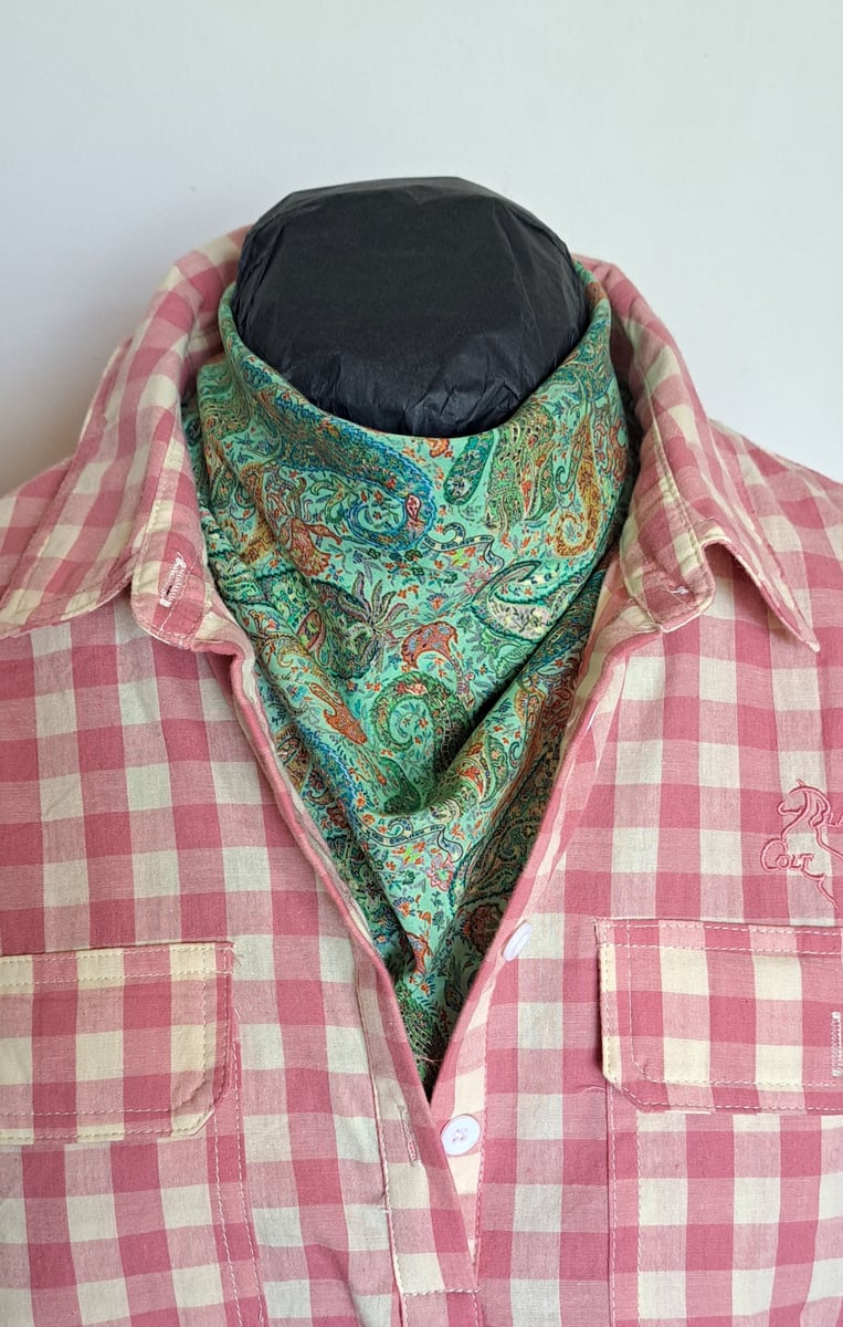 Green Paisley in Ahsleigh Design | Rodeo Rage Designs